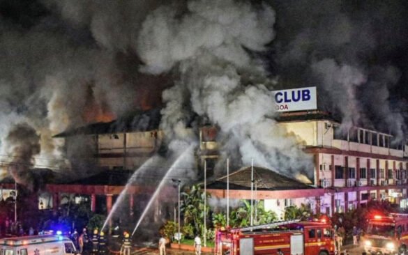 25 Killed in Major Fire at Arpora Nightclub in North Goa; Inquiry ...